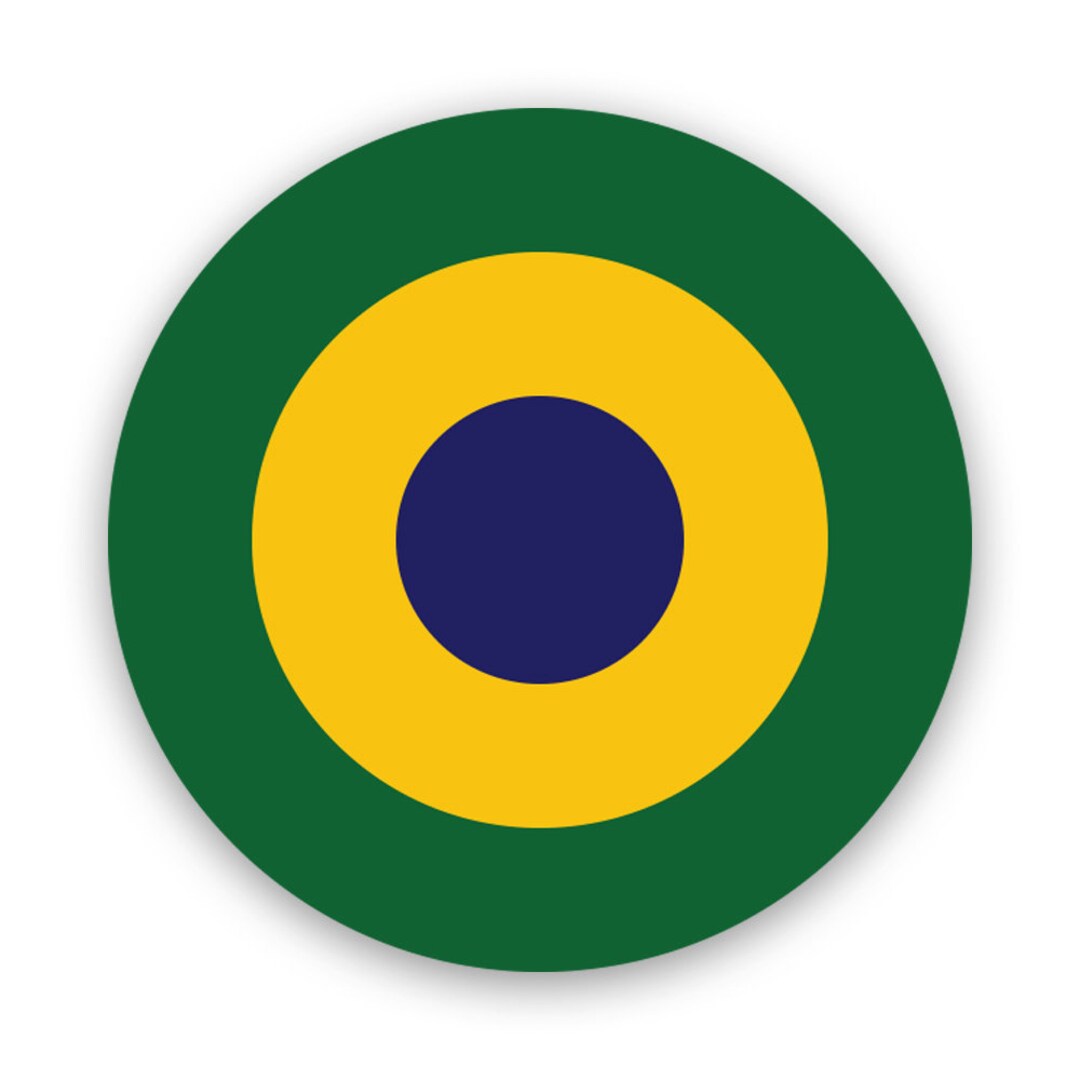 Brazilian Naval Aviation Roundel Sticker Decal American Made UV ...