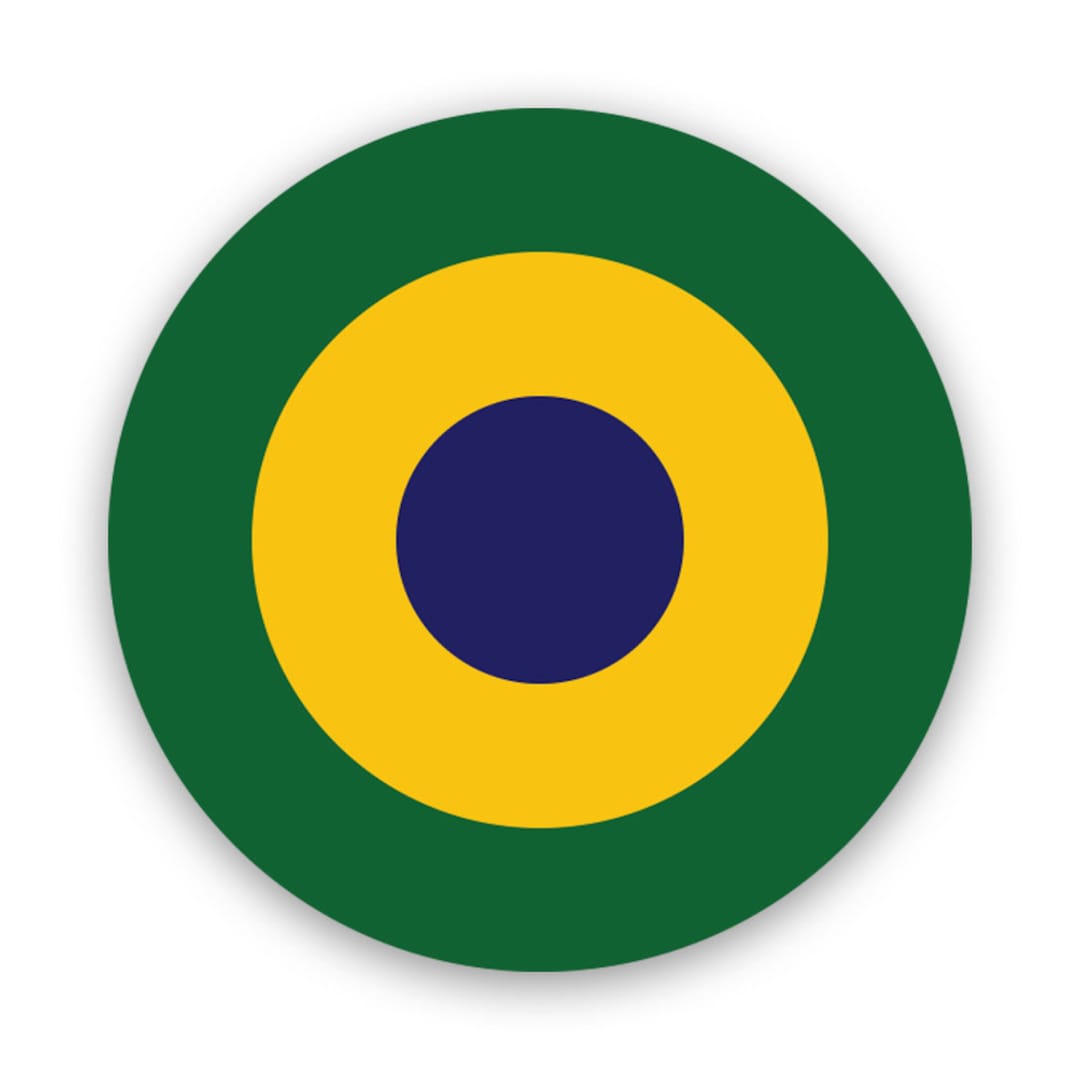 Brazilian Naval Aviation Roundel Sticker Decal American Made UV ...