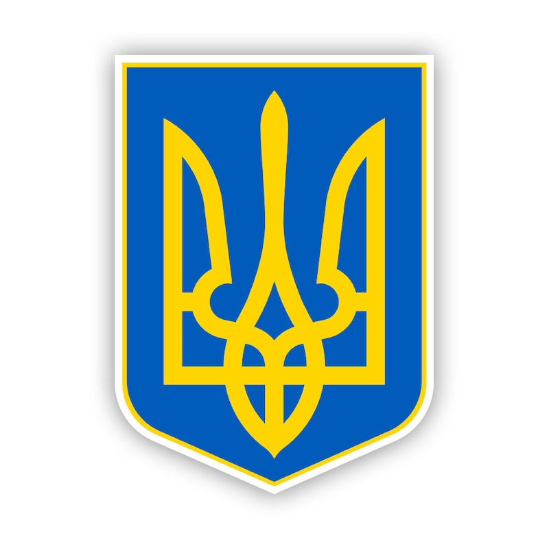 Ukraine Flag Stickers - Etsy