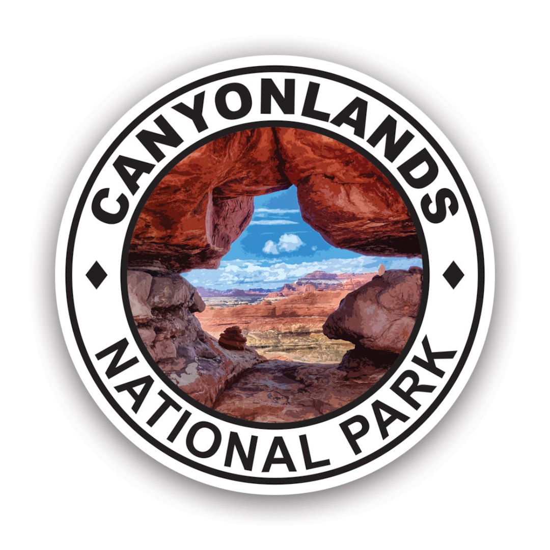 Canyonlands National Park Sticker Decal American Made UV Protected Camp ...