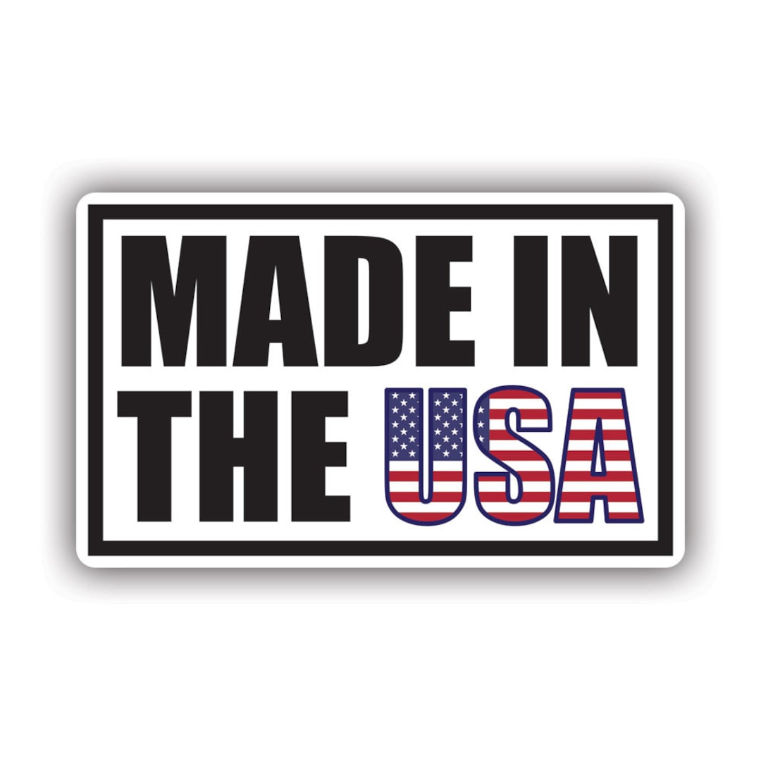 Made in the USA Sticker Decal American Made UV Protected American ...