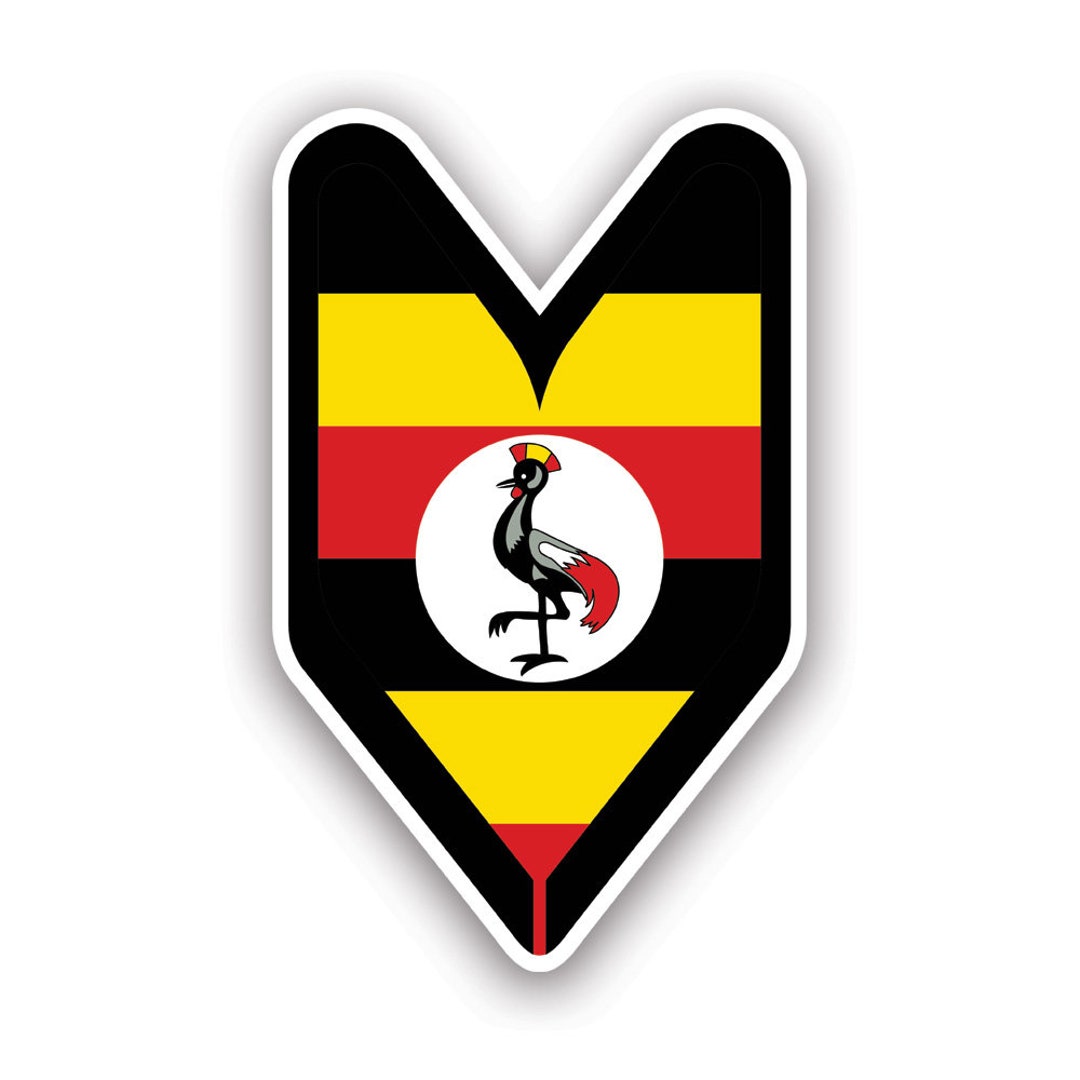 Ugandan Driver Badge Sticker - Decal - American Made - UV Protected ...