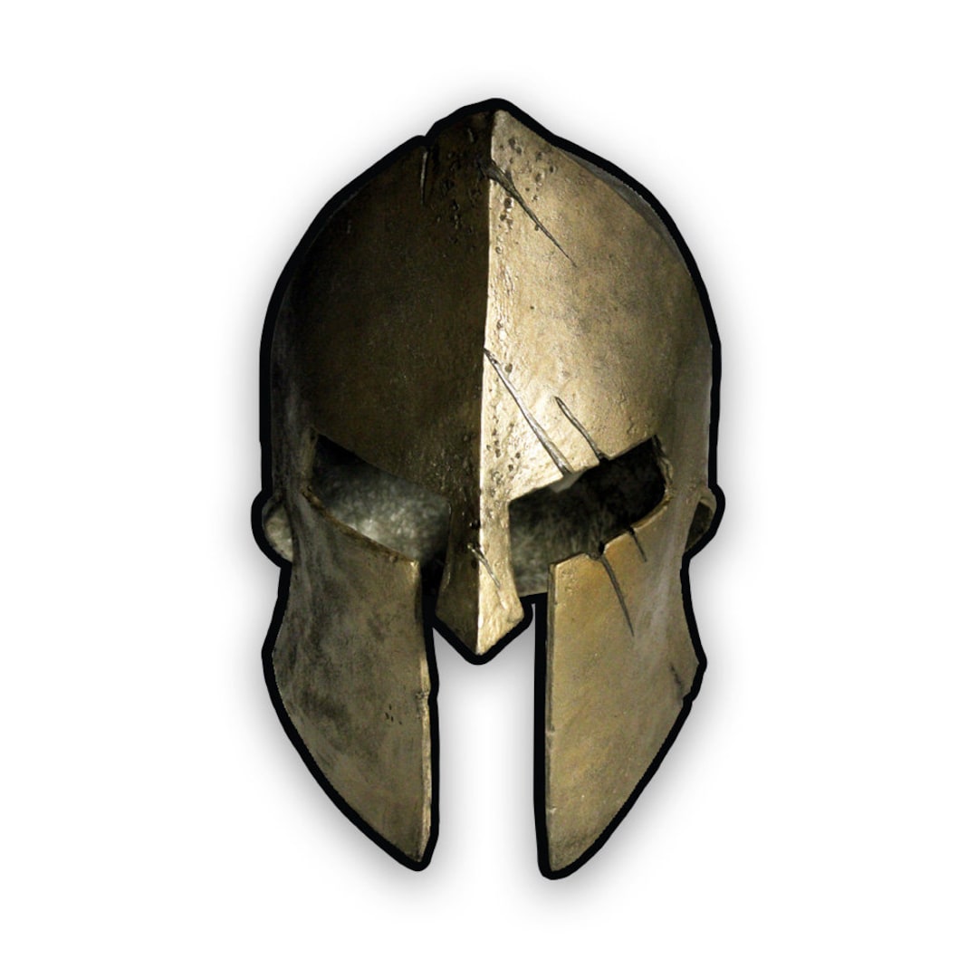 Spartan Helmet Sticker - Decal - American Made - UV Protected - 2a ...