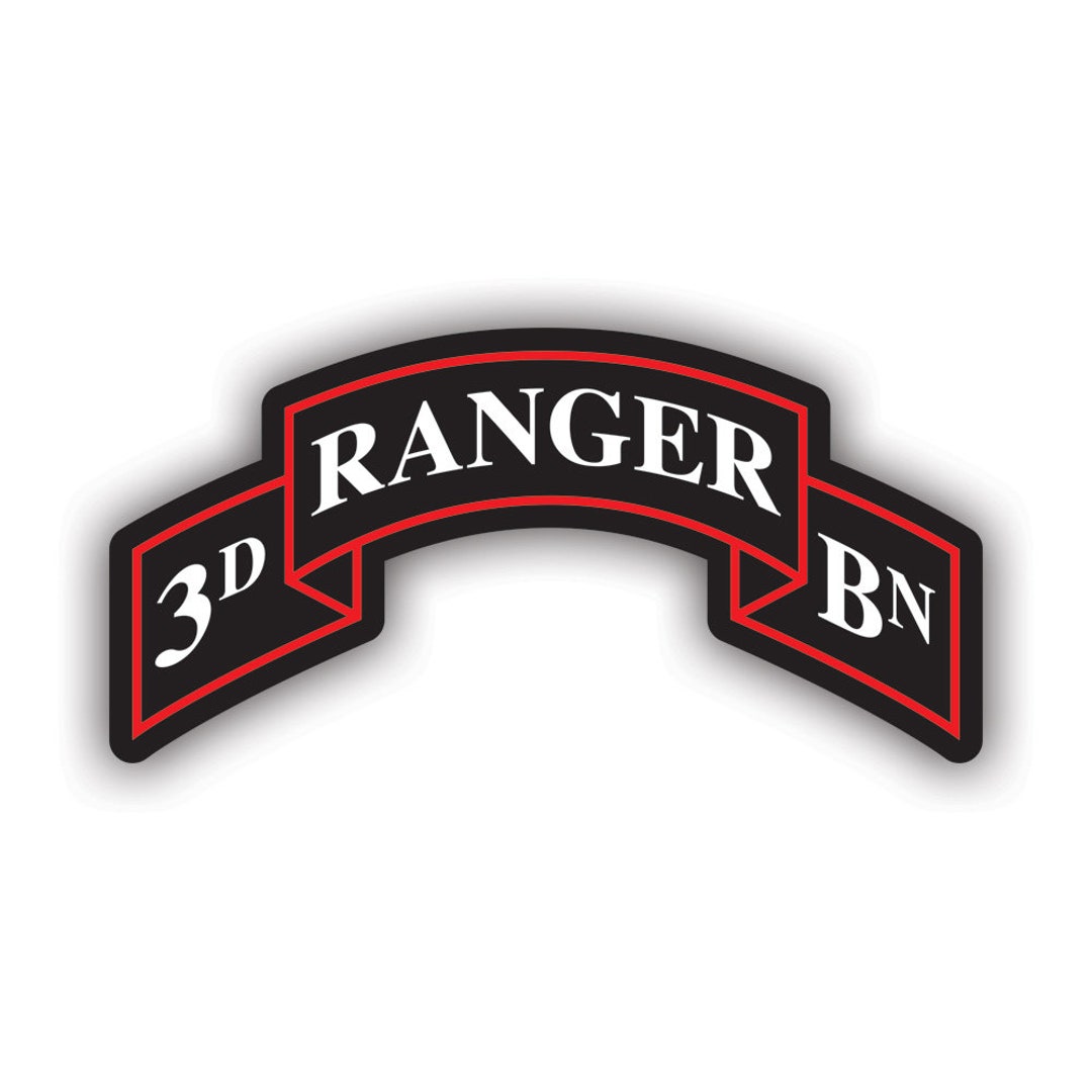 3rd Ranger BN Sticker - Decal - American Made - UV Protected ...