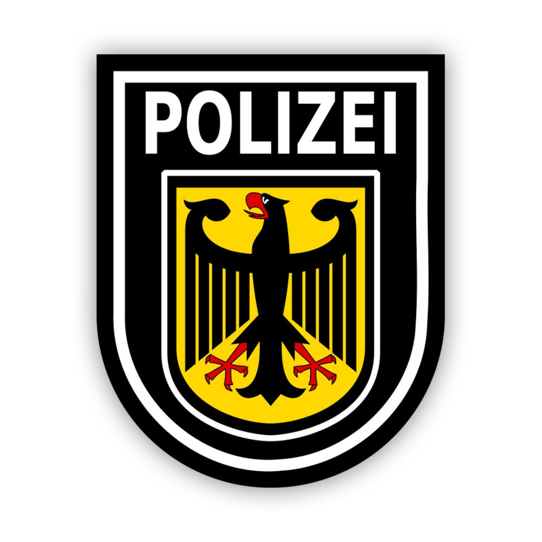 BPOL Polizei Logo Sticker - Decal - American Made - UV Protected ...