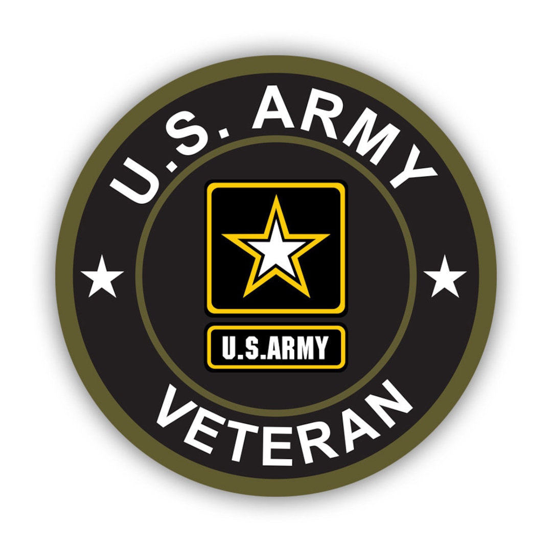 U.S. Army Veteran Sticker - Decal - American Made - UV Protected Usa Us ...
