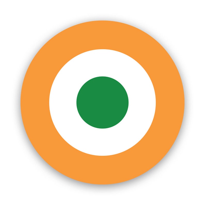 Indian Air Force Roundel Sticker Decal American Made UV - Etsy