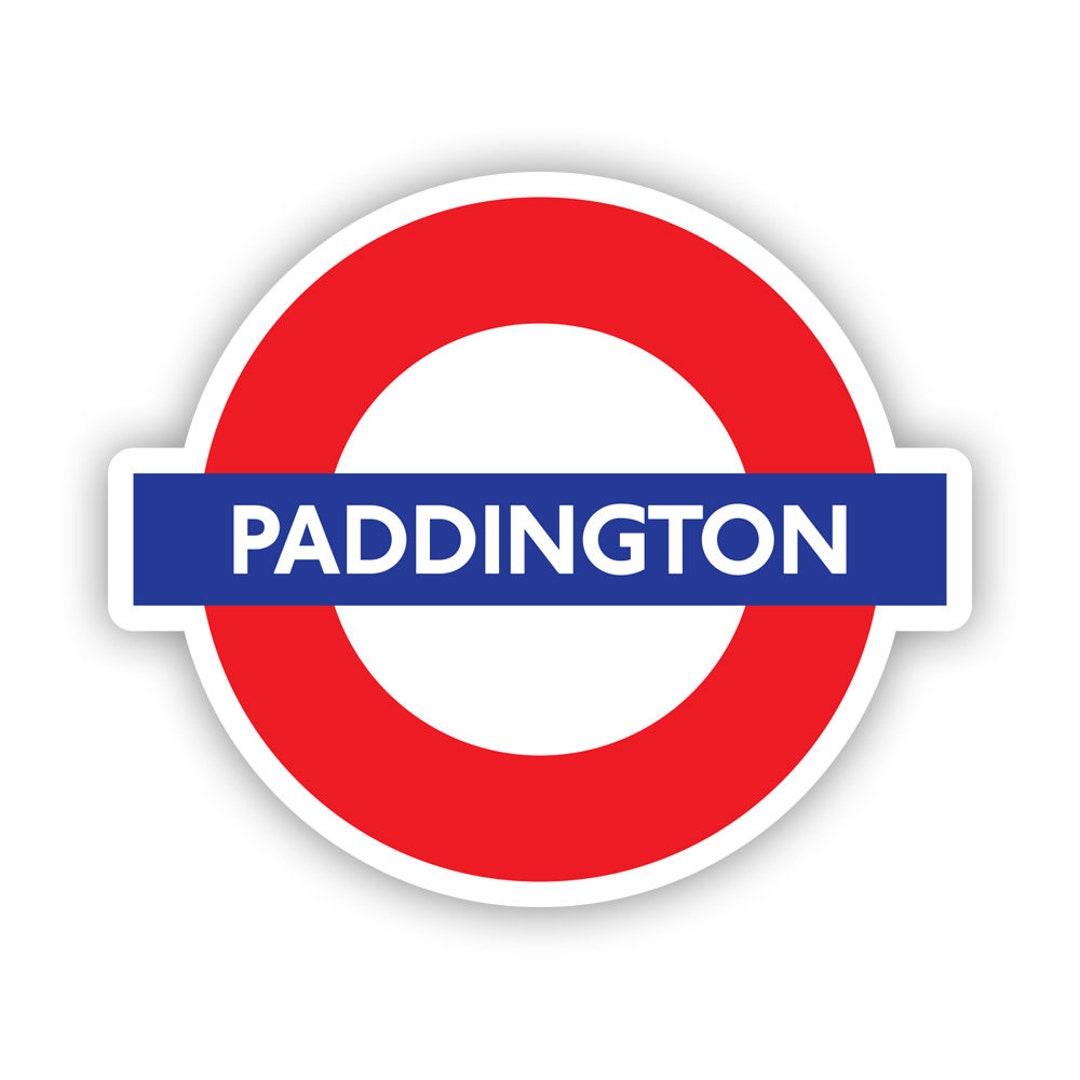 Paddington Tube Sign Roundel Sticker Decal American Made UV Protected ...