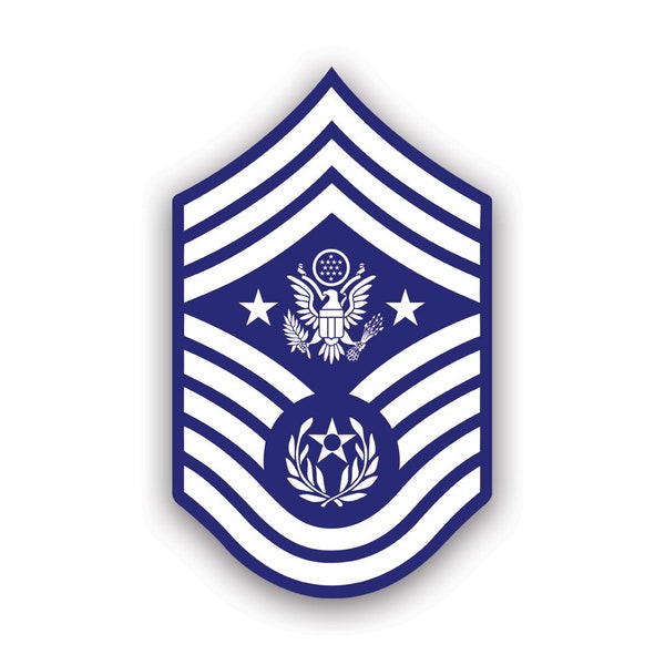 Chief Master Sergeant Sticker - Etsy