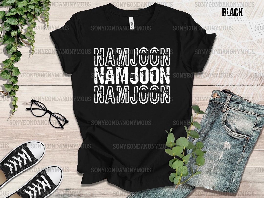 Namjoon T-shirt Namjoon Shirt Kim Namjoon RM T-shirt RM Shirt BTS T ...