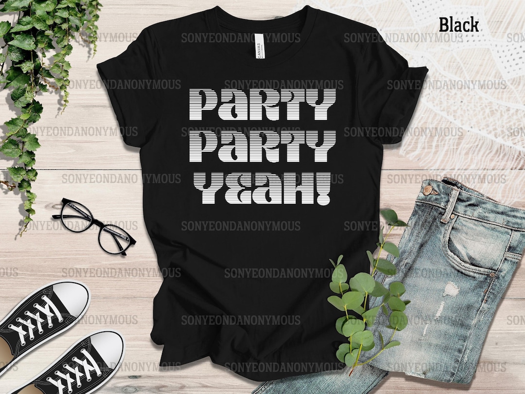 Party Party Yeah T-shirt | Jungkook Shirt | Jungkook T-shirt | Jungkook ...