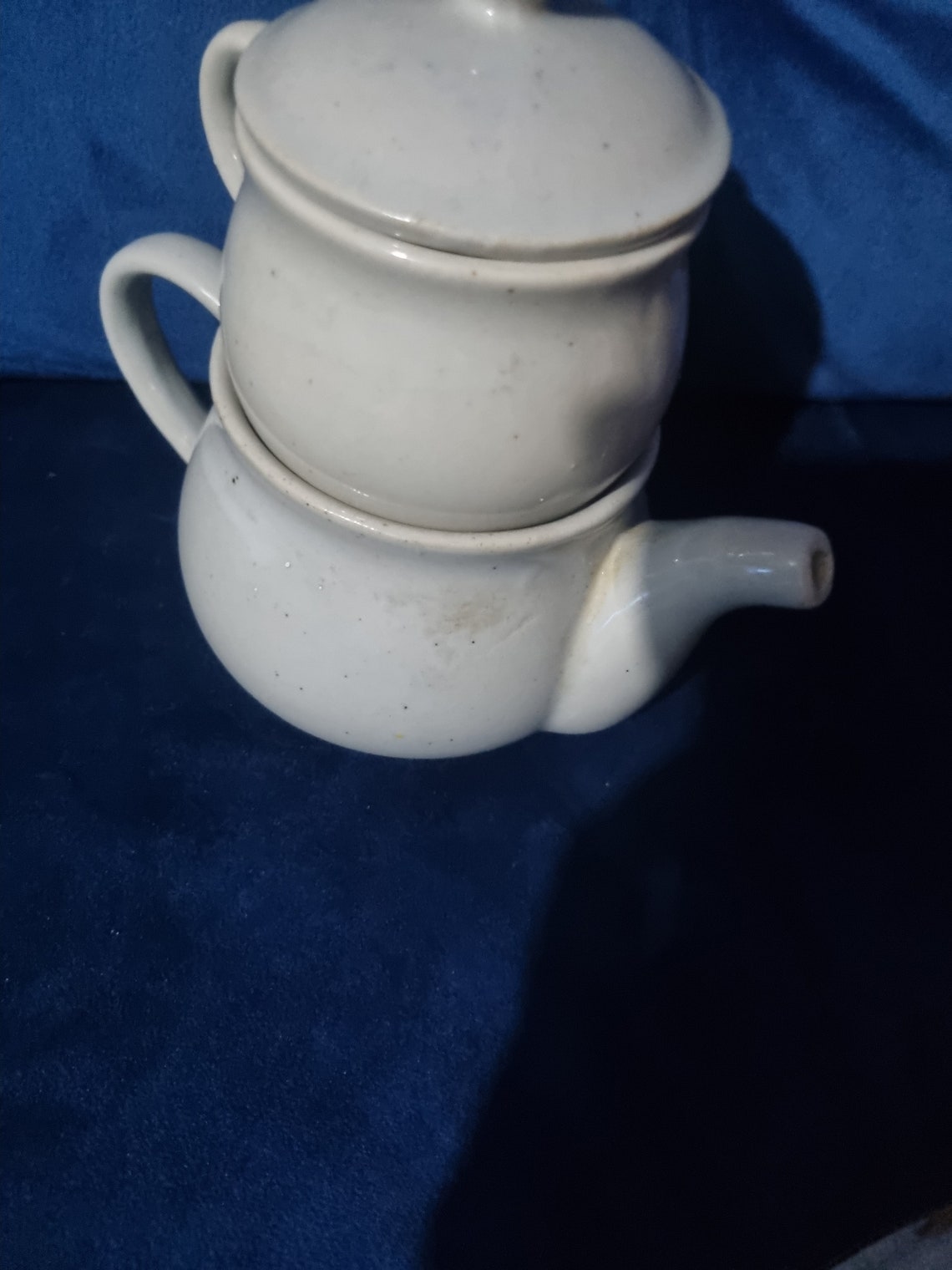 Vintage Grandma Teapot Set Tea for One Teapot and Cup. - Etsy