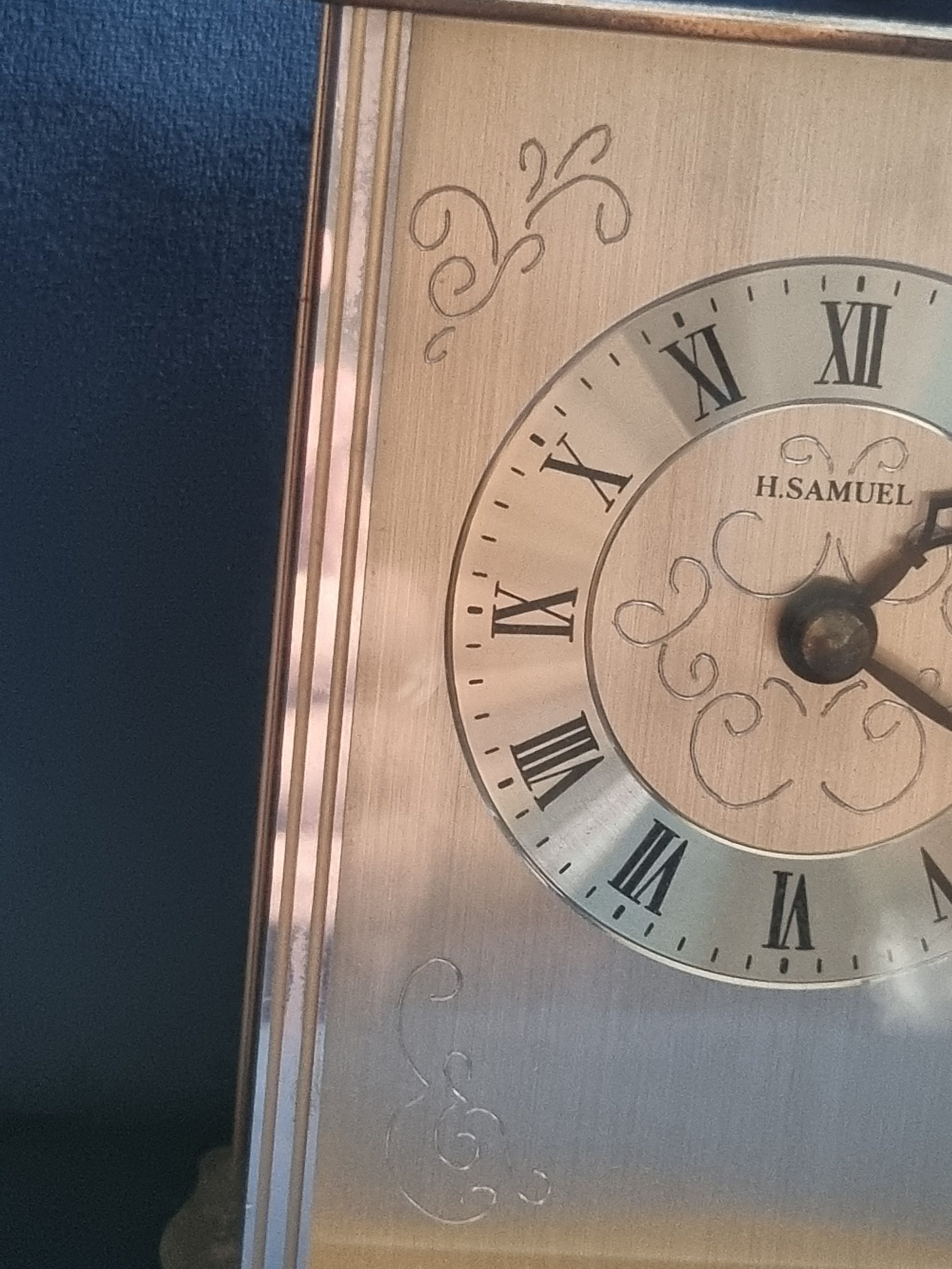 A Traditional Vintage Carriage Clock by H Samuel - Etsy