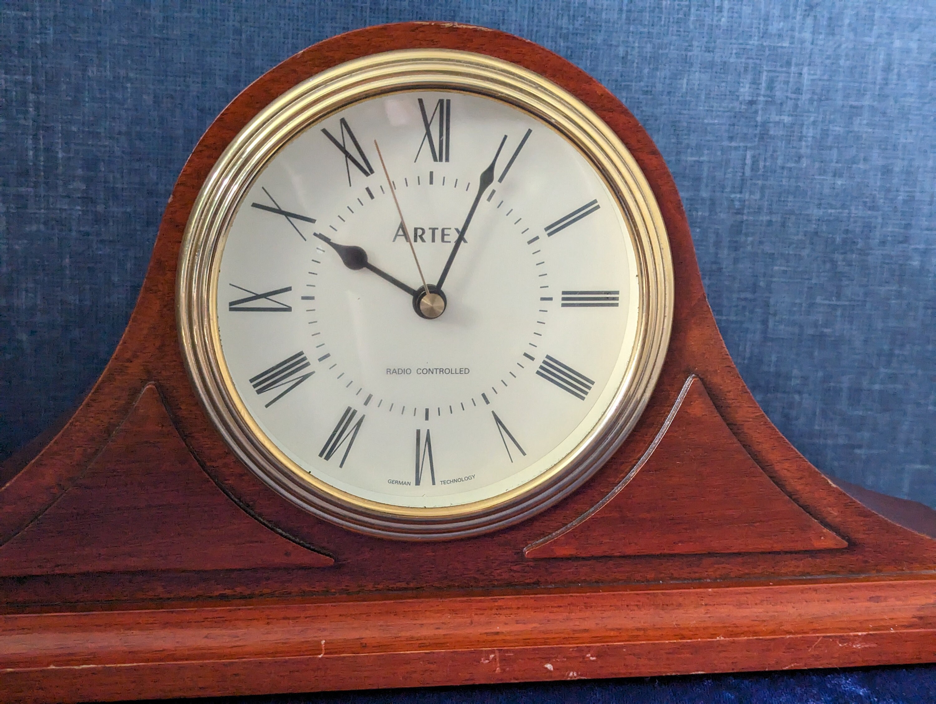 Vintage Artex Napoleon Hat Style Radio Control Clock, an Oak Cased - Etsy