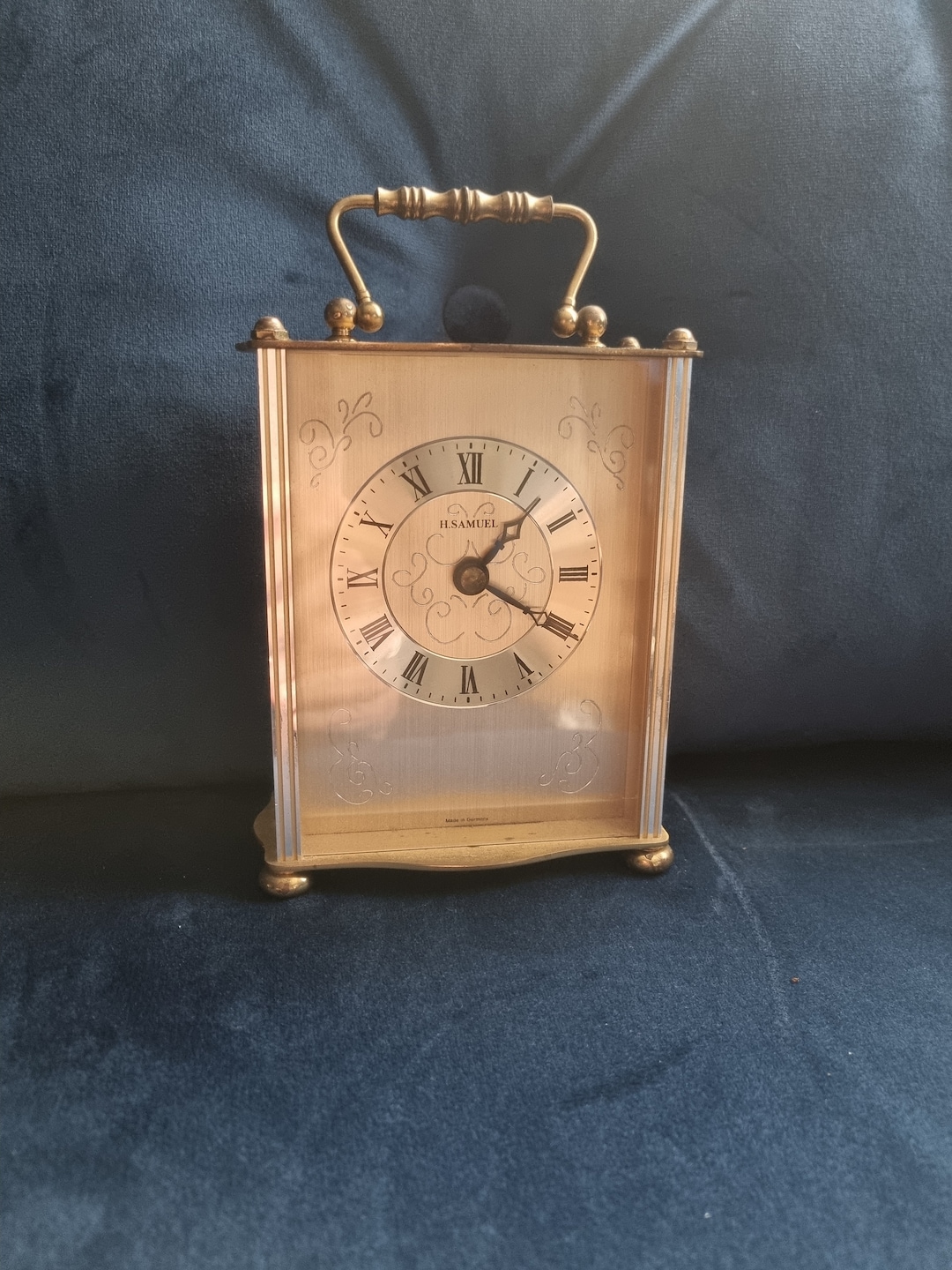 A Traditional Vintage Carriage Clock by H Samuel - Etsy
