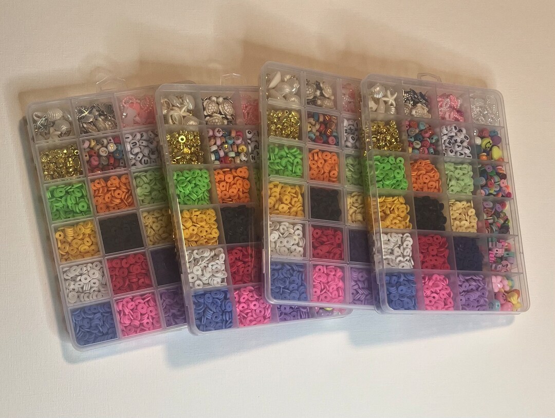 Clay Bead Kits/ DIY Clay Bead Kits/ Preppy Bead Kits - Etsy