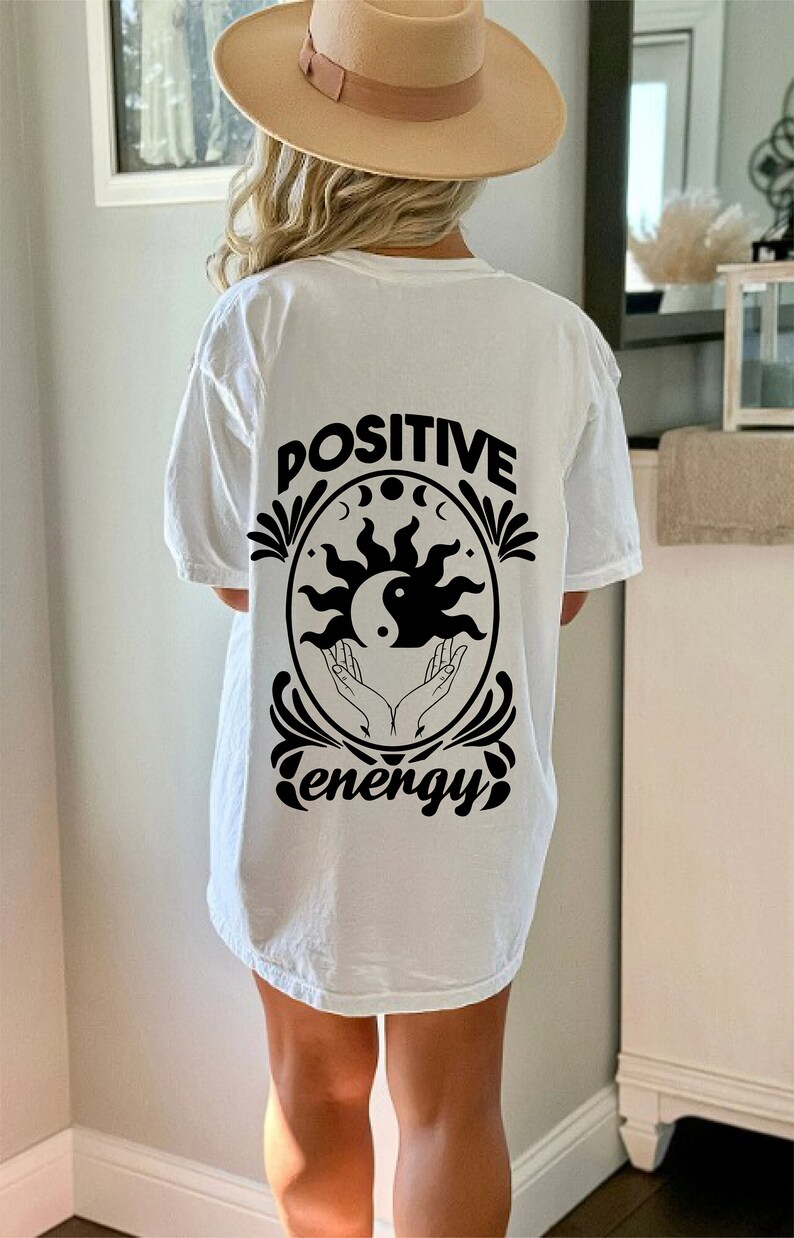 Positive Energy SVG PNG Svg Cut Files for Cricut Self Love - Etsy