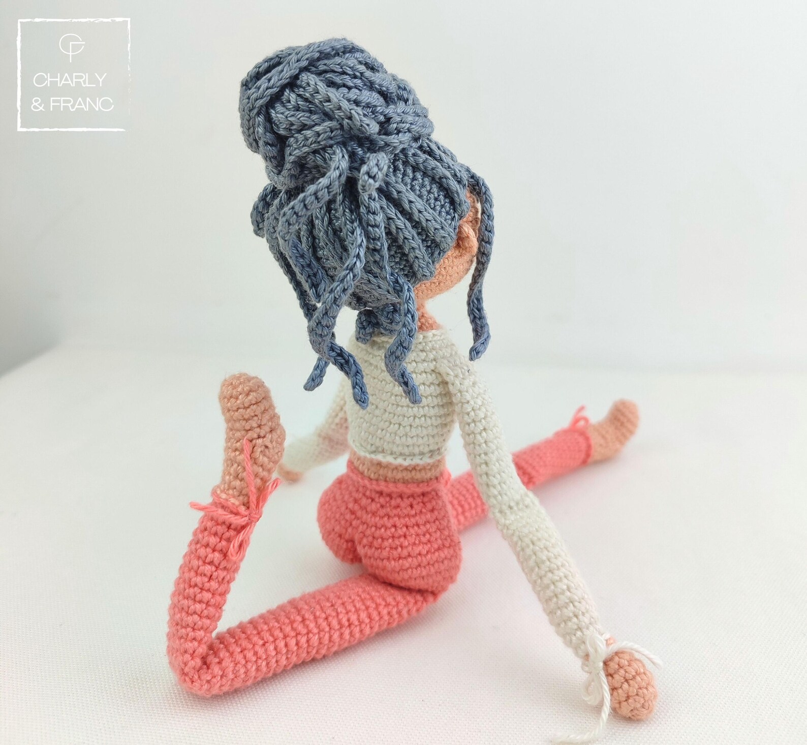 Emmeline Yoga Doll Amigurumi Crochet Pattern - Detailed Instructions ...