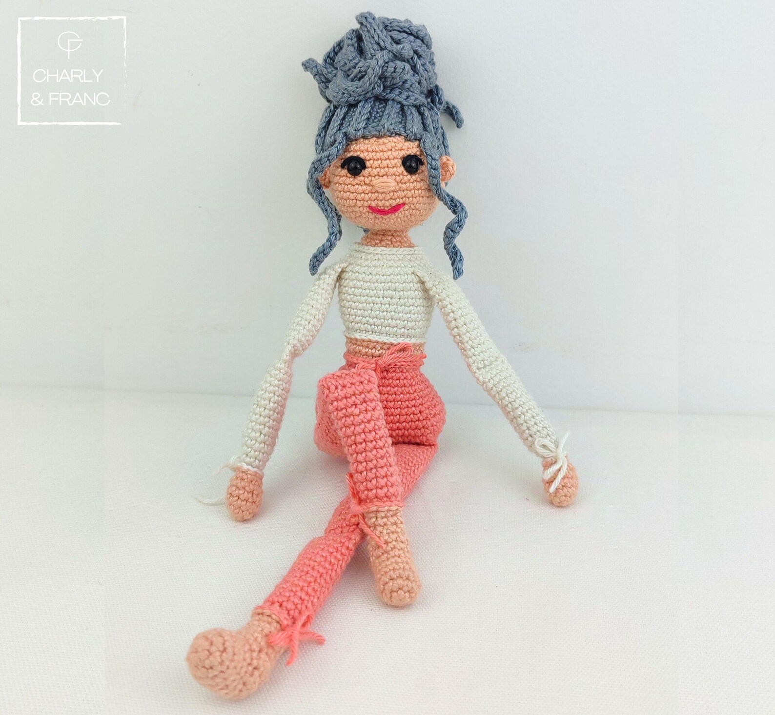 Emmeline Yoga Doll Amigurumi Crochet Pattern - Detailed Instructions ...