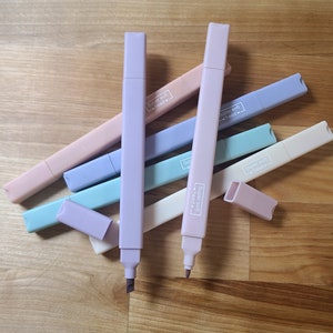 Book Annotating Kit: Color-coded Tabs, Highlighting Strips & Marker - Etsy