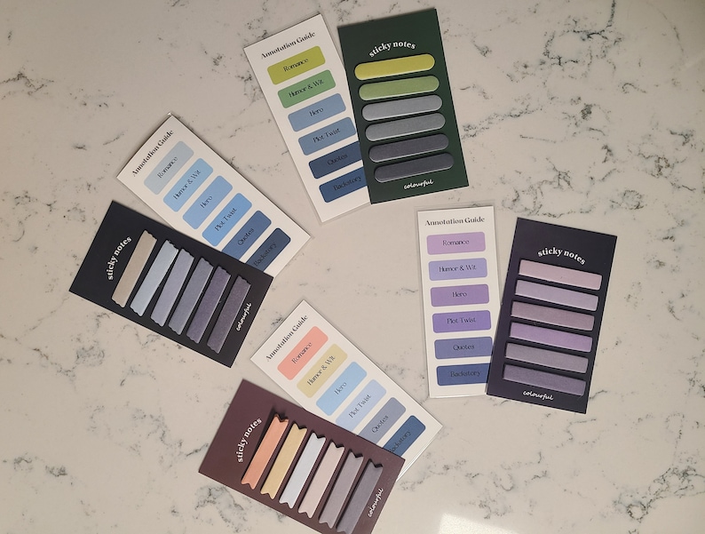 Annotation Kit Book Annotating Bookish T Book Etsy
