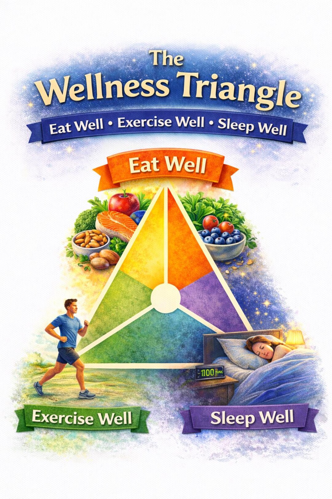Eat, Move, Sleep – the Wellness Triangle & the New 2026 Food Pyramid ...