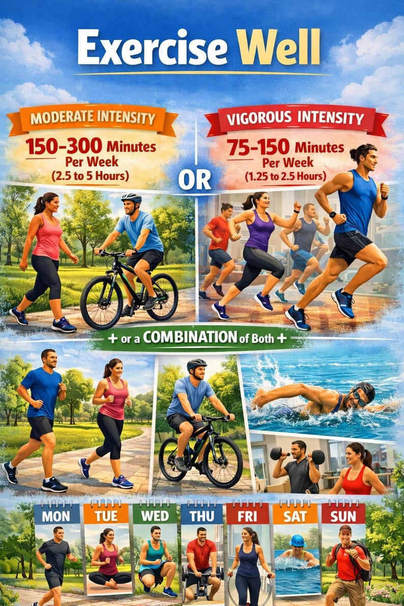 Food Pyramid & Wellness Triangle Educational Poster (digital Download ...