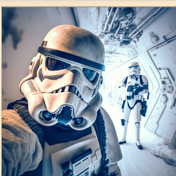 Stormtrooper Print - Etsy