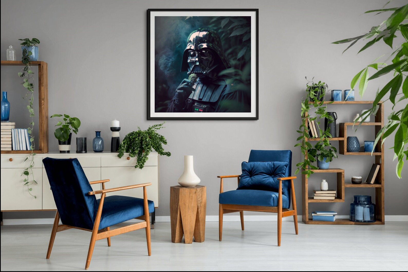 Cannabis Darth Vader STAR WARS Wall Art Digital Art Print - Etsy