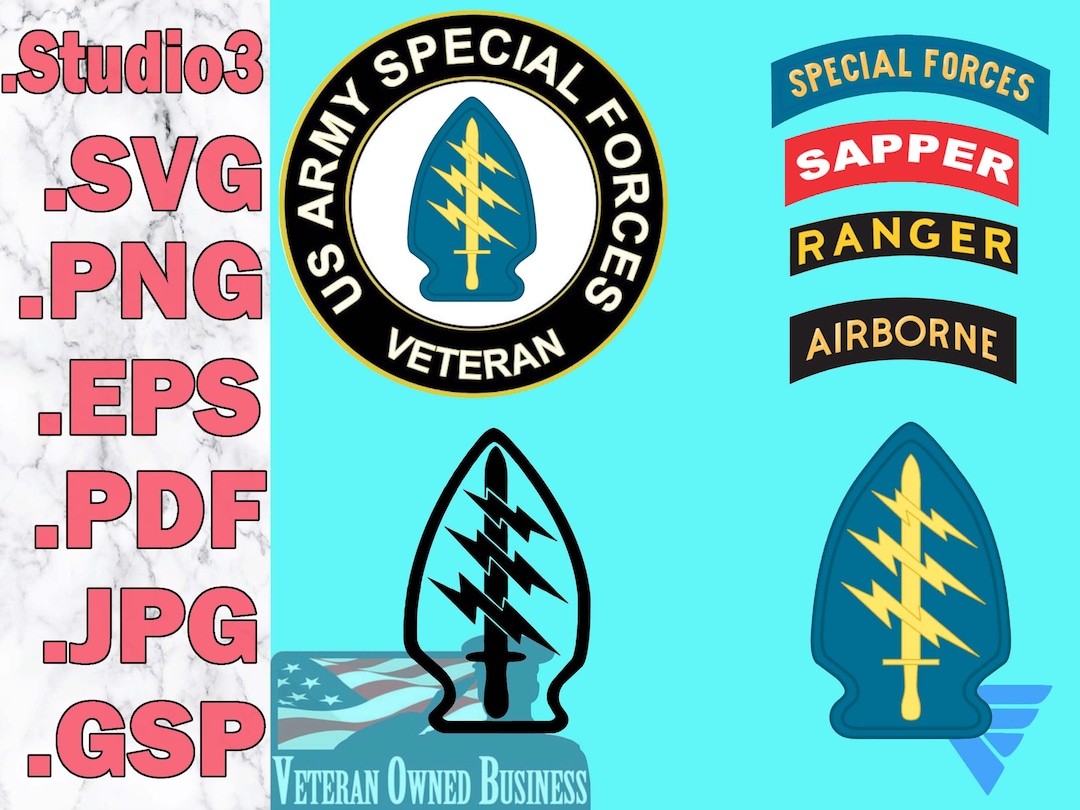 19th Special Forces Group Army Sapper Airborne Ranger Svg Png Pdg Jpg ...