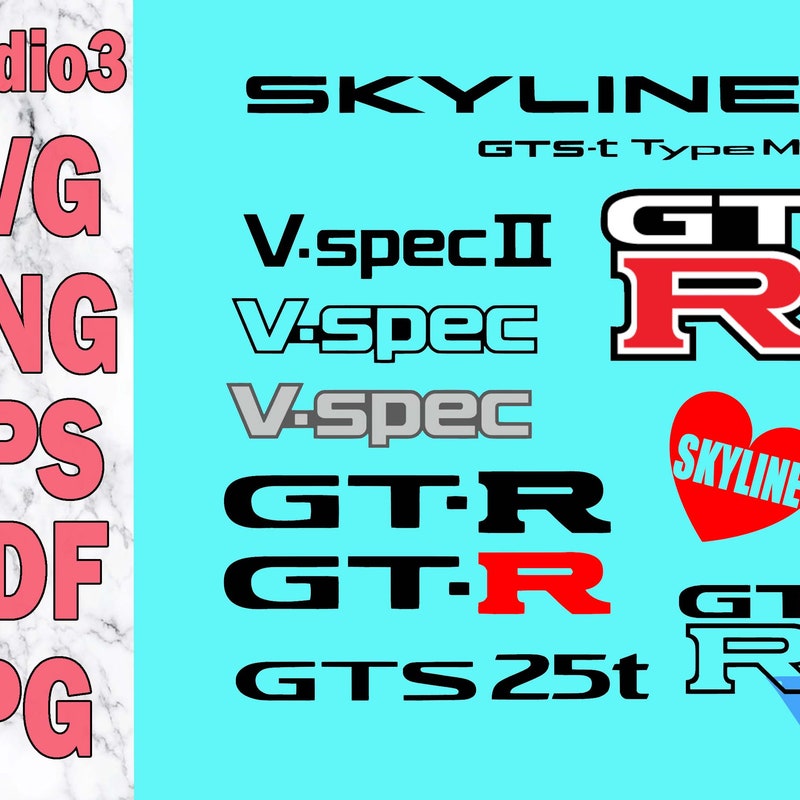 Gtr Logo Svg - Etsy