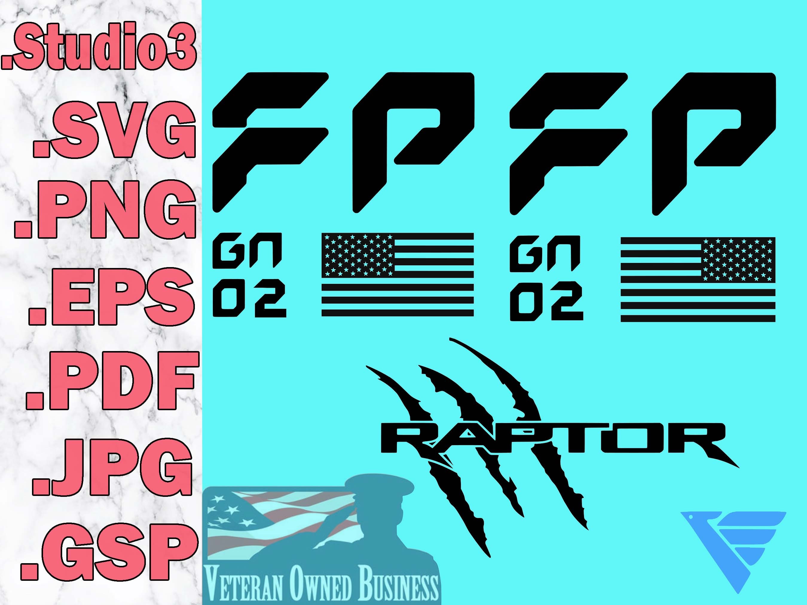 Ford Performance Raptor Gen 2 +raptor Logo Digital File Svg Pdf Png Jpg ...