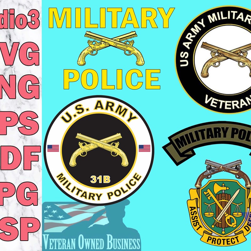 Military School Logo - Etsy