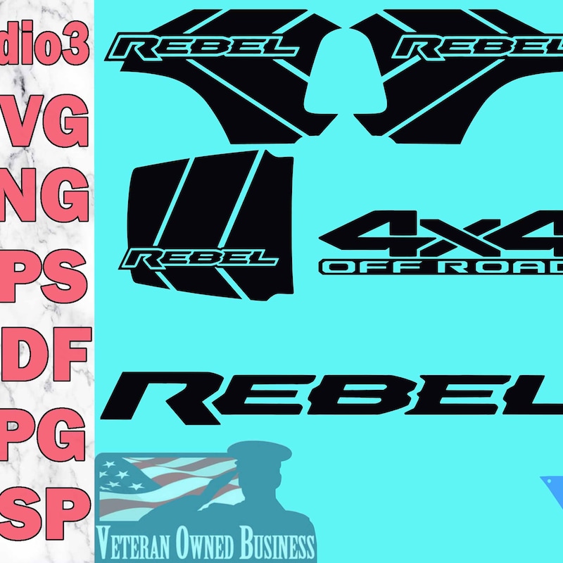 Ram Rebel Decal - Etsy