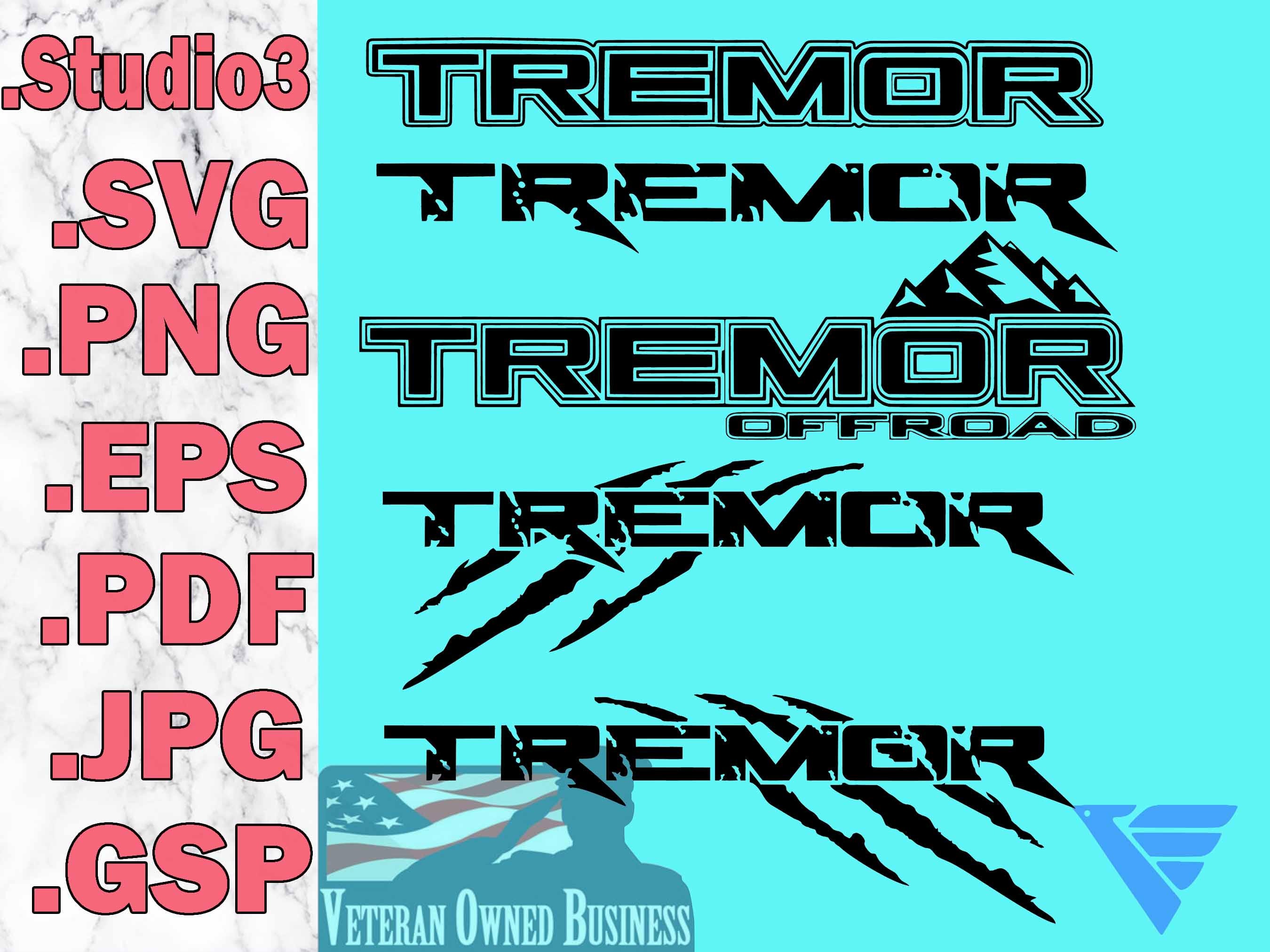 Tremor Digital Files Raptor Stlye off Road Studio3 Svg Png Eps Pdf Jpg ...