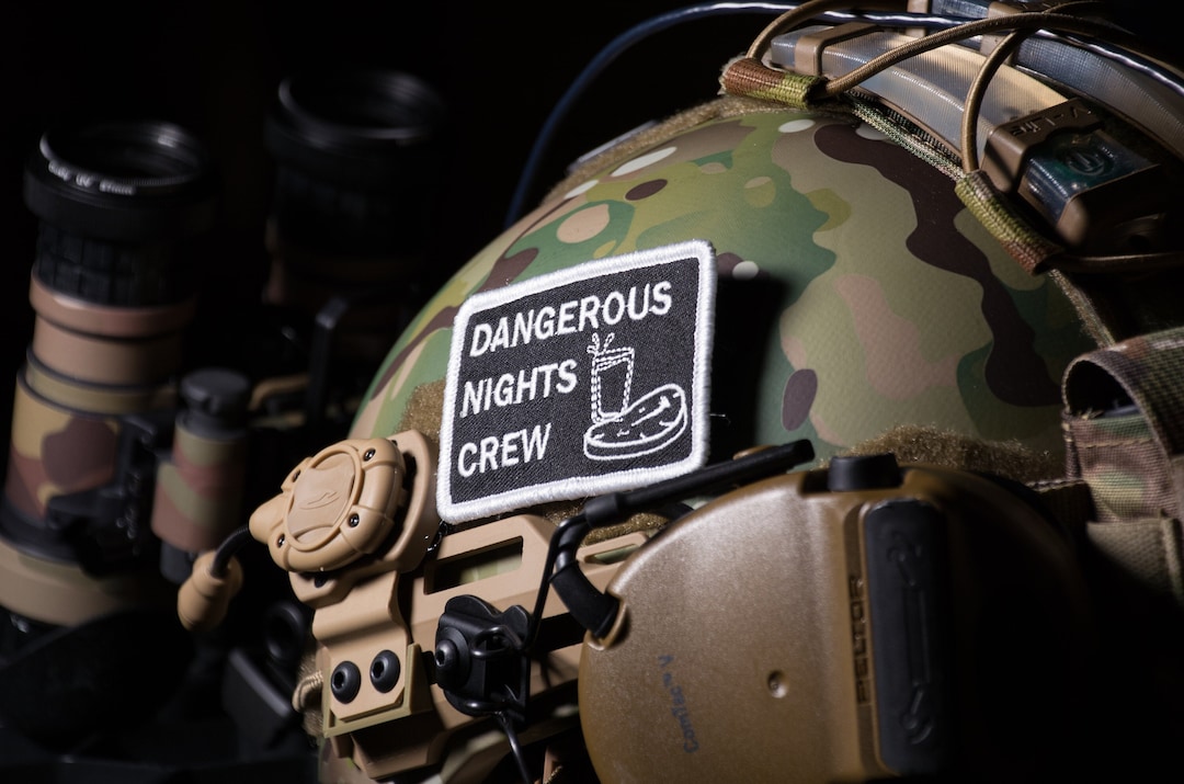 Dangerous Nights Crew Velcro Morale Patch ITYSL DNC I Think You Should ...