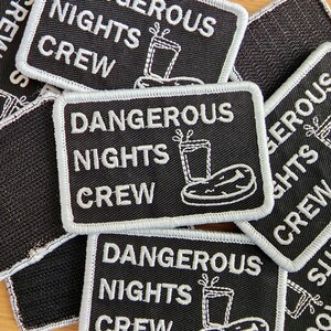 Dangerous Nights Crew Velcro Morale Patch ITYSL DNC I Think You Should ...