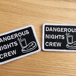 Dangerous Nights Crew Velcro Morale Patch ITYSL DNC I Think You Should ...