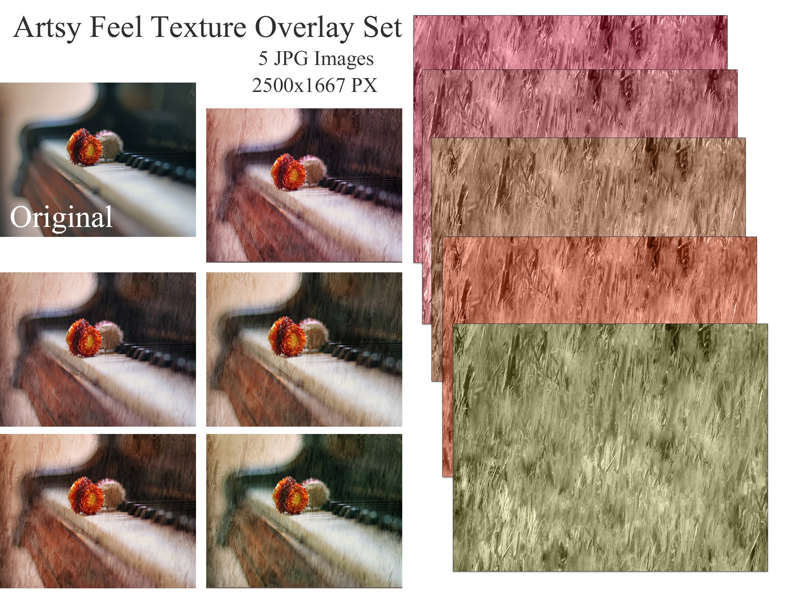 Color Fine Art Texture Overlays Color Texture Overlays Color Texture ...