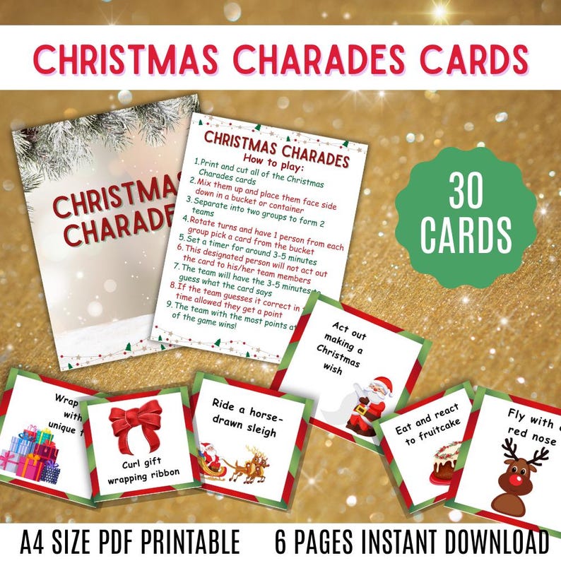 Printable Christmas Activity Bundle for Kids, Crafts, Coloring Pages ...