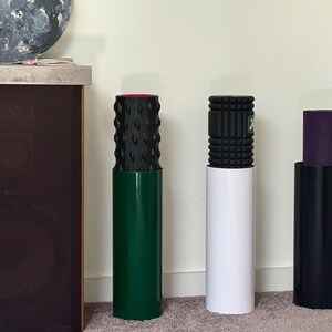 Yoga Mat & Foam Roller Holder - Etsy