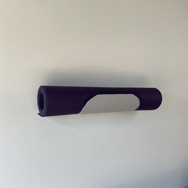 Yoga Mat Wall Holder - Etsy
