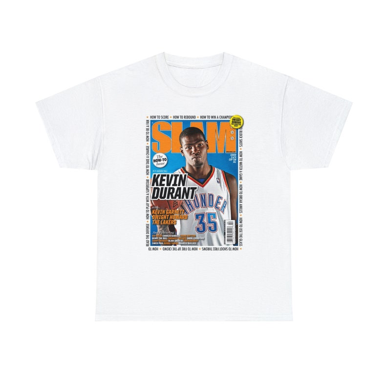 Kevin Durant SLAM Magazine T-shirt - Etsy
