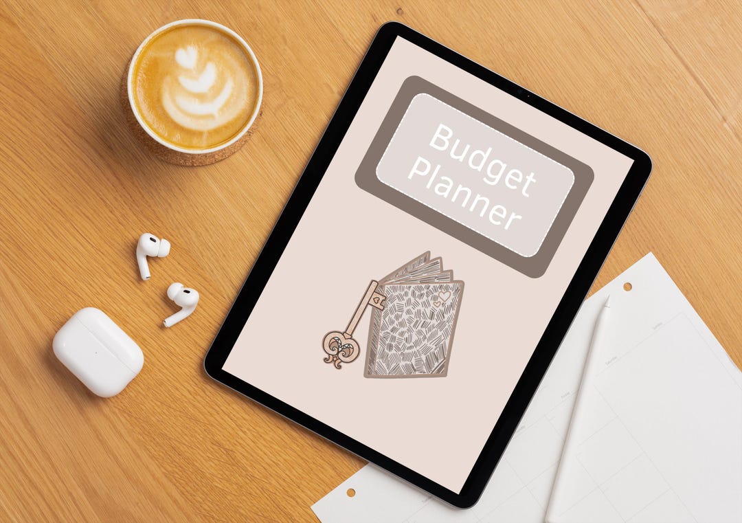 2025 Digital Budget Planner, Aesthetic Beige Finance Tracker, Monthly ...