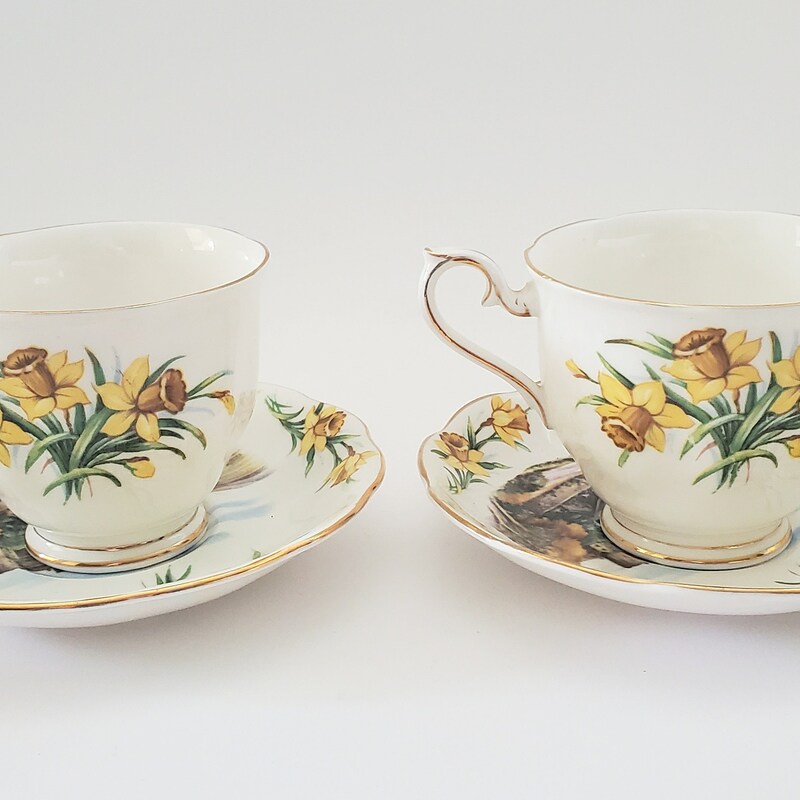 Daffodil Tea Cup - Etsy