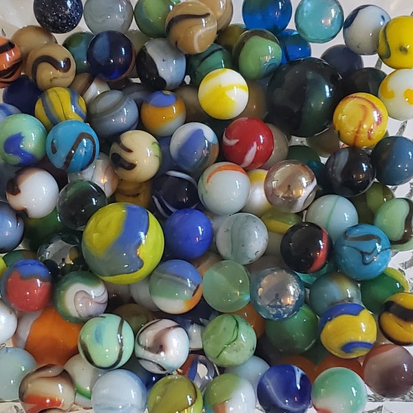 Old Marbles - Etsy