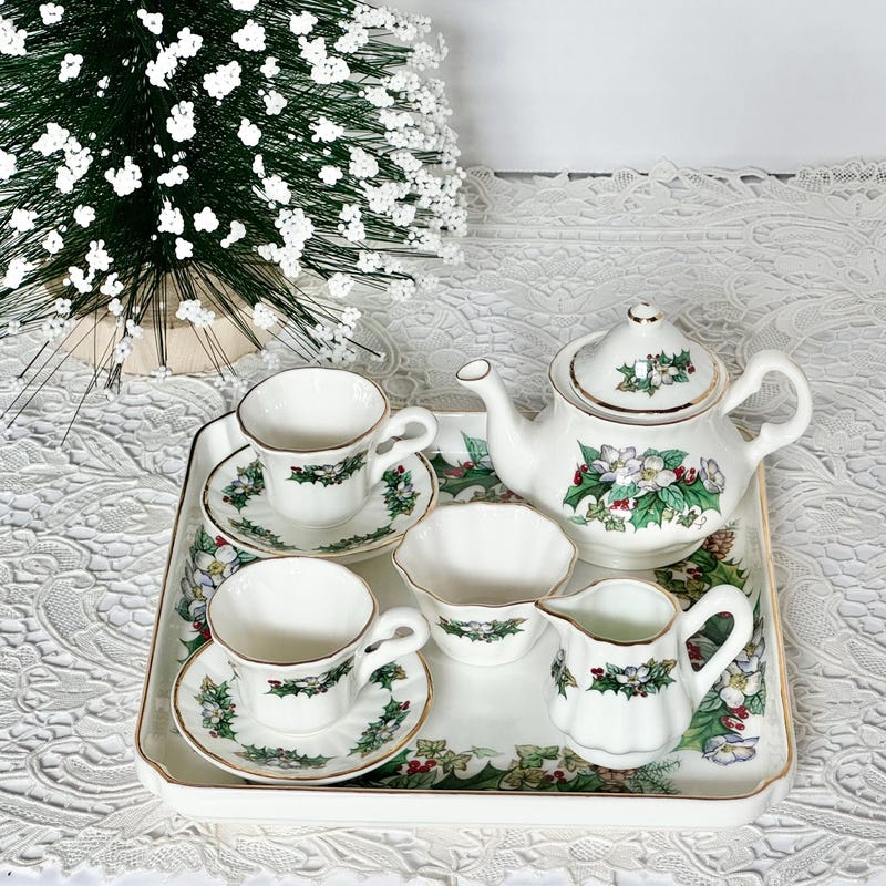 Miniature Tea Set - Etsy
