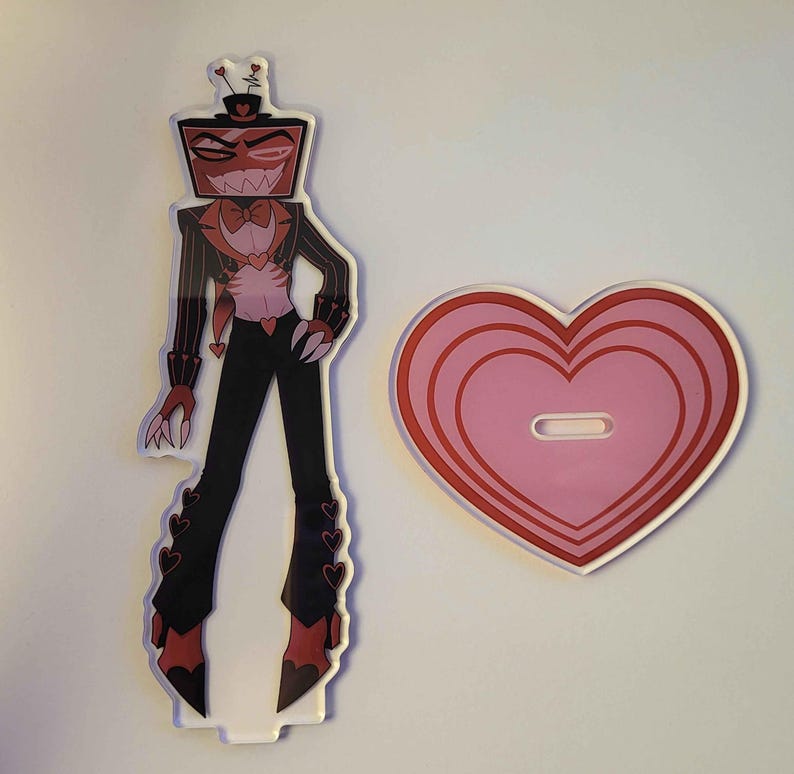 Hazbin Hotel Valentines Day Vox Standee - Etsy