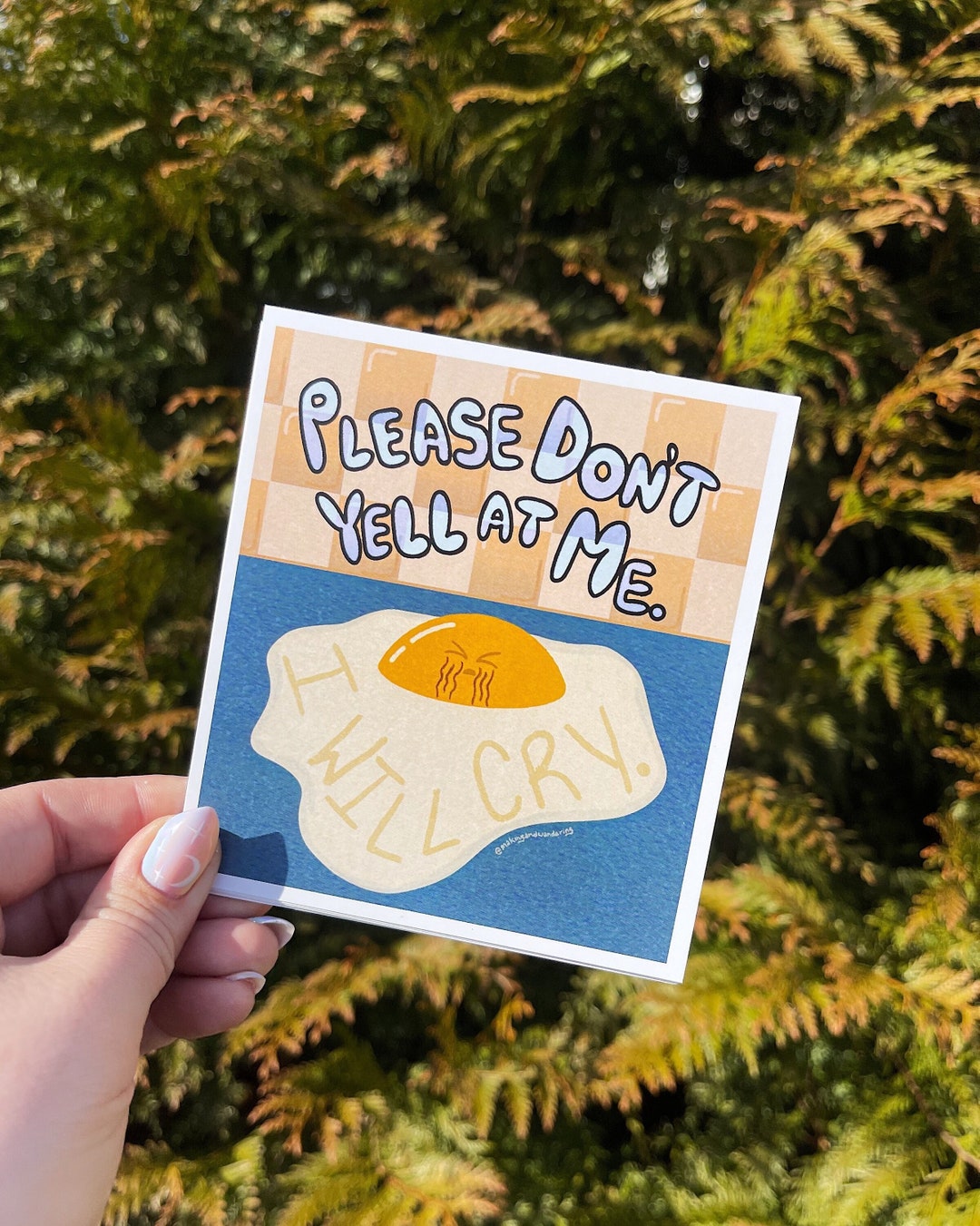 Crying Egg Art Print - Etsy