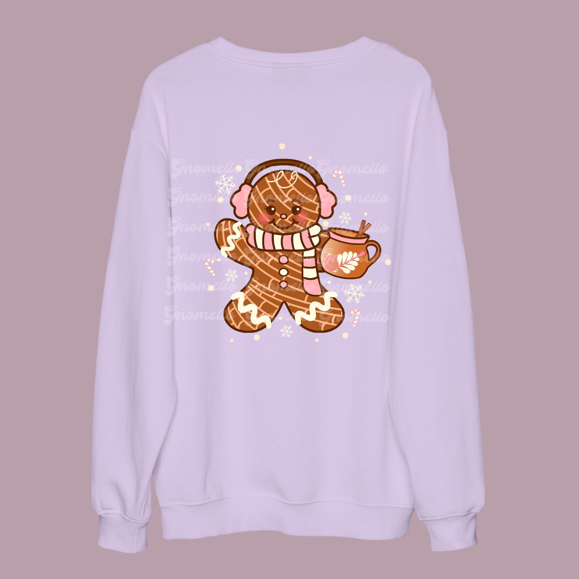 Ginger Bread Man Mexican Concha Design for Christmas, Holiday, Winter ...